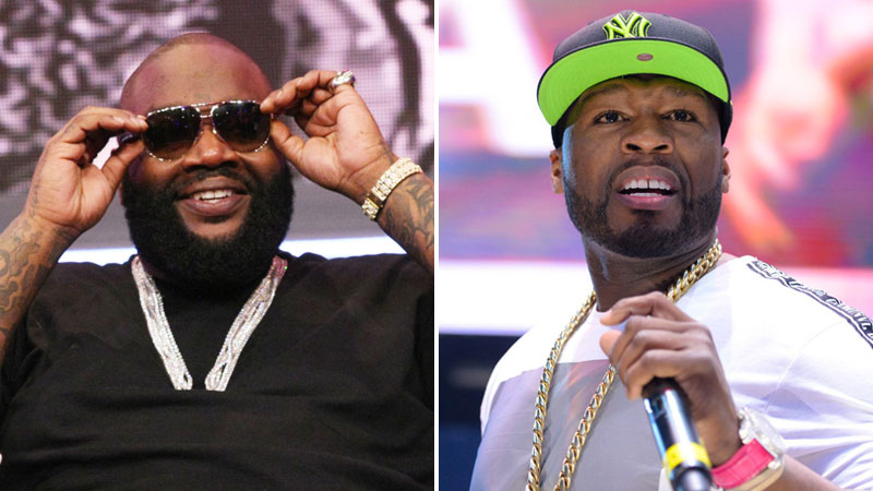 50 Cent & Rick Ross reignite their decade long beef - GRM Daily