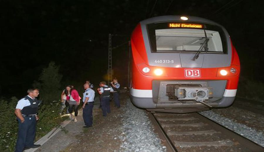 VIDEO: 18 people injured in wild axe attack on German train - GRM Daily