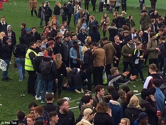 Uni posh boys' rugby match descends into insane brawl - GRM Daily