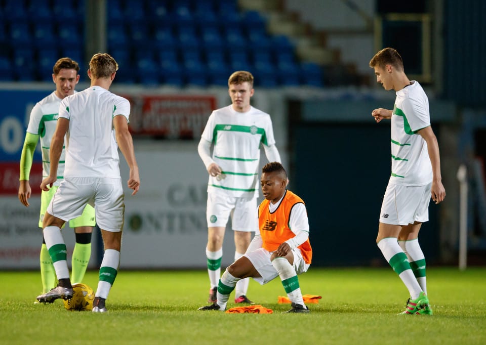 This 13 year old wonder kid came on for Celtic's Under 20's - GRM Daily
