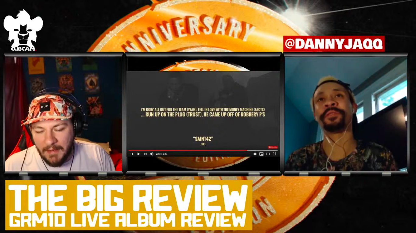 Watch CubCam TV review the GRM10 Album - GRM Daily