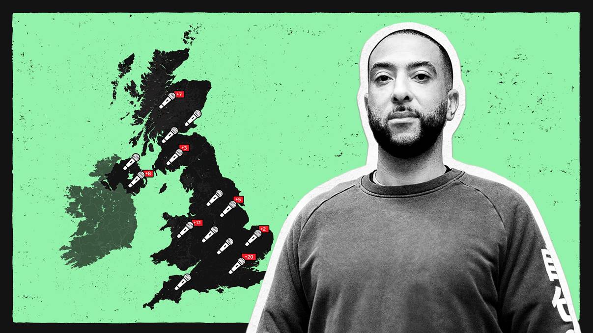 DJ Target & BBC Three Launch 'The Rap Map' To Discover Rap Talent From ...