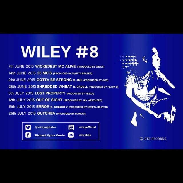 Wiley unveils new EP '#8' - GRM Daily