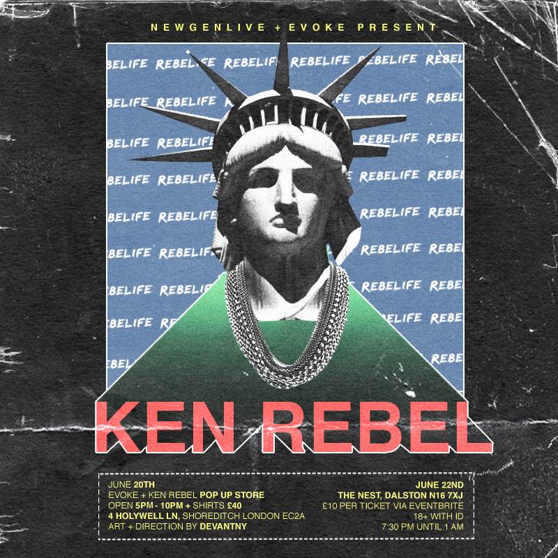 Ken Rebel and special guests live in London next week - GRM Daily