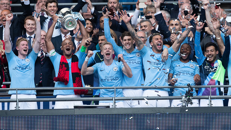 Manchester City win the FA Cup Final - GRM Daily