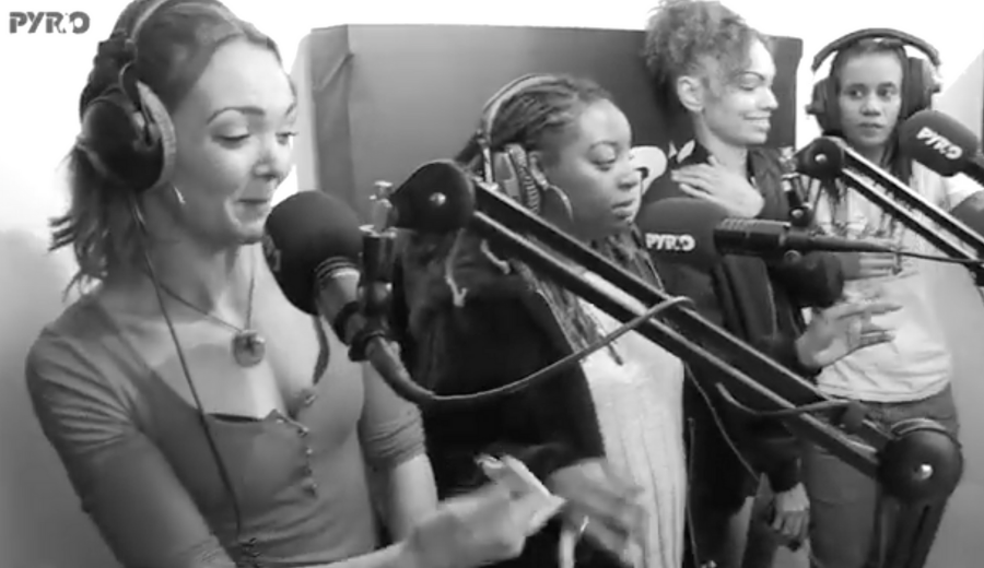 The Female Allstars link up with DJ Kaylee Kay for a Pyro Radio ...