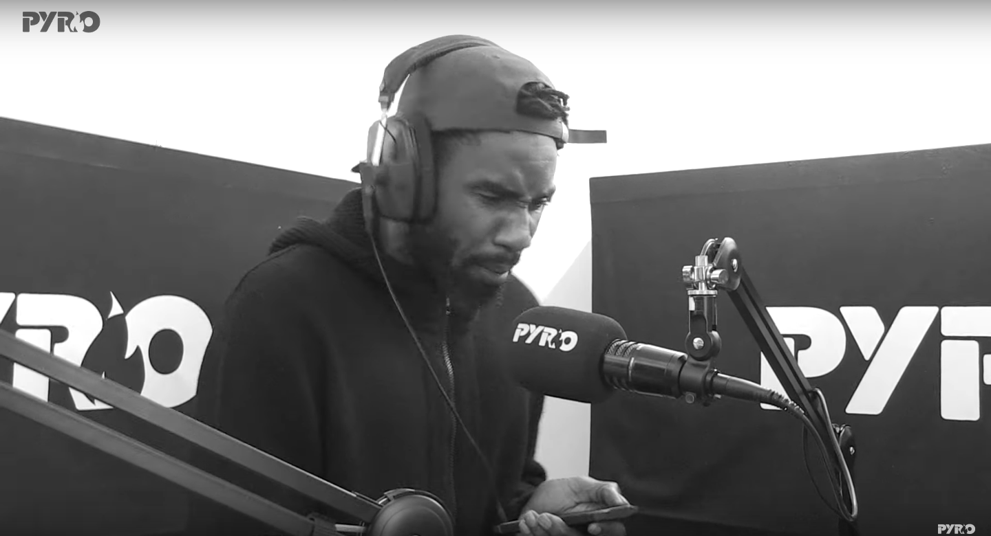 Tommy B, Discarda & Roachee offer Kirby T a lit set for Pyro Radio ...