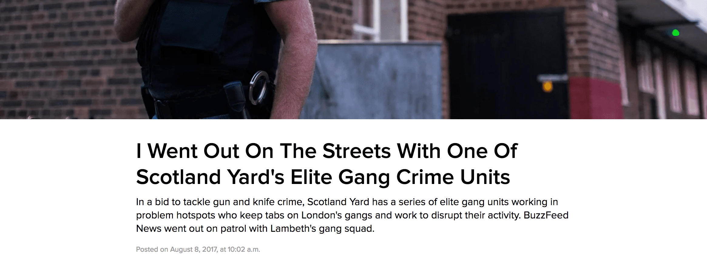 Buzzfeed labels 67 & Harlem Spartans "gangs" in policing article - GRM ...