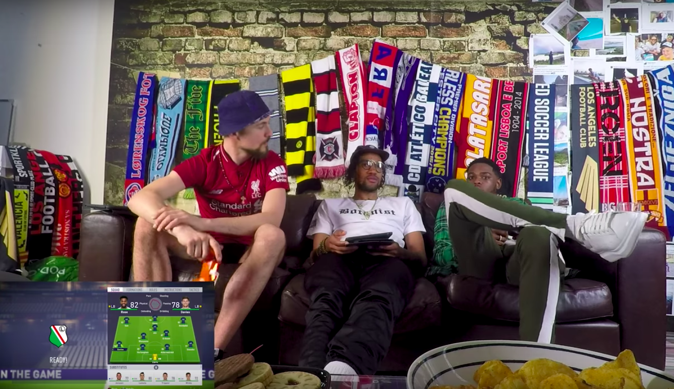 Yxng Bane plays 'FIFA & Chill' with Poet & Vuj - GRM Daily