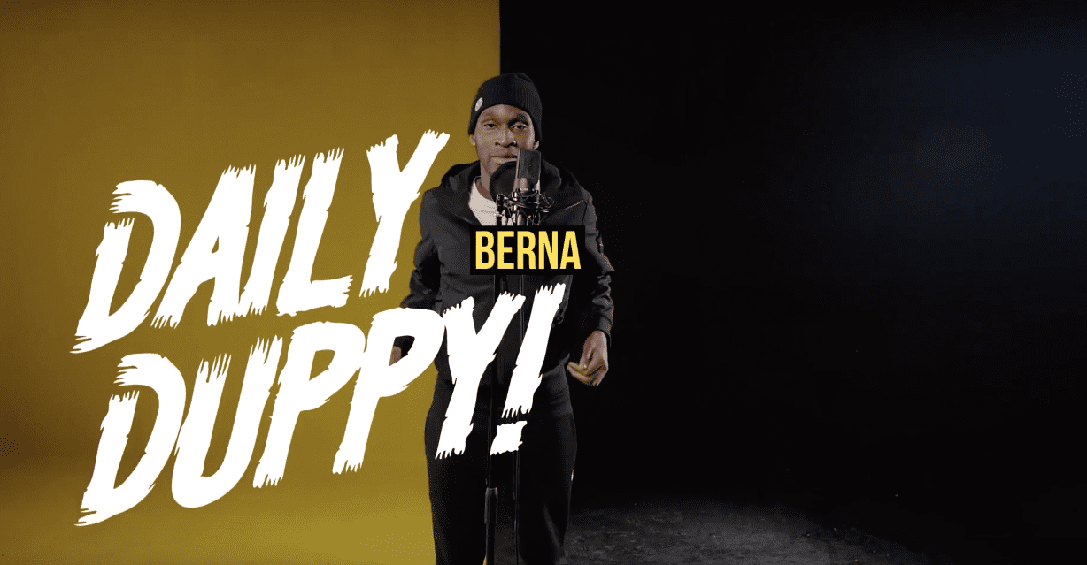Premiere: Berna Steps Up For Brand-New Daily Duppy Freestyle - GRM Daily