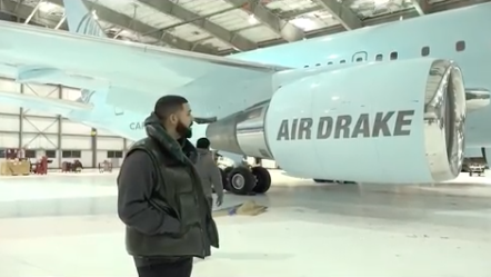 Drake Reveals Insane Custom 'Air Drake' Plane - GRM Daily