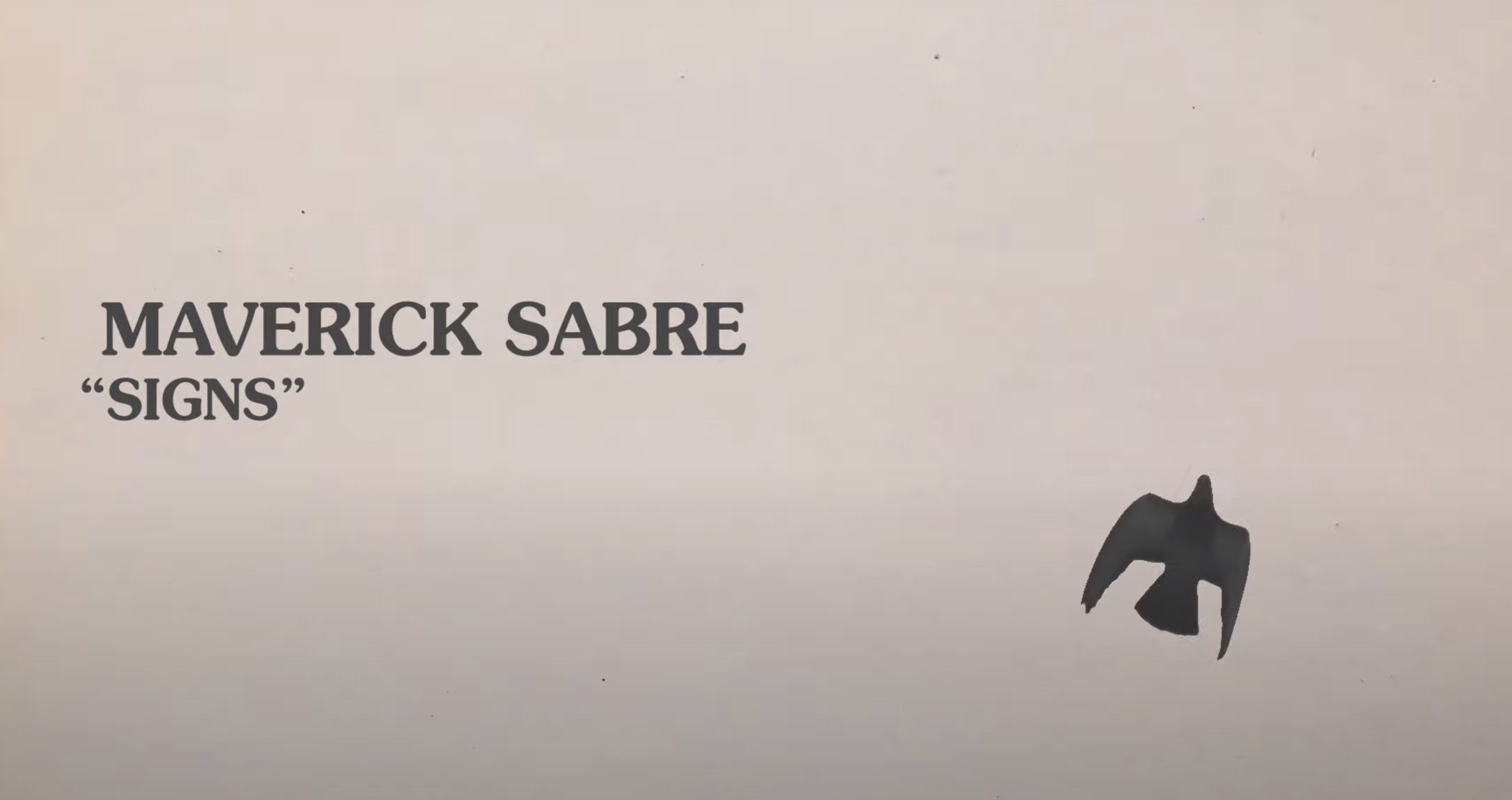 Maverick Sabre Provides Audio For Latest Track "Signs" - GRM Daily