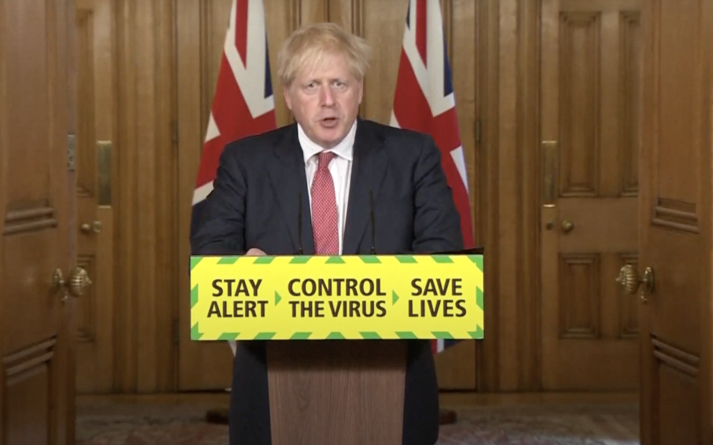Boris Johnson Outlines Next Stage Of Coronavirus Recovery Roadmap For ...