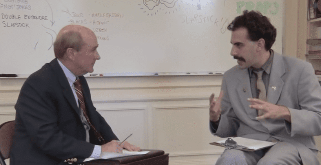 YouTubers Trick Celebrities Into Thinking They’re Auditioning For Borat ...