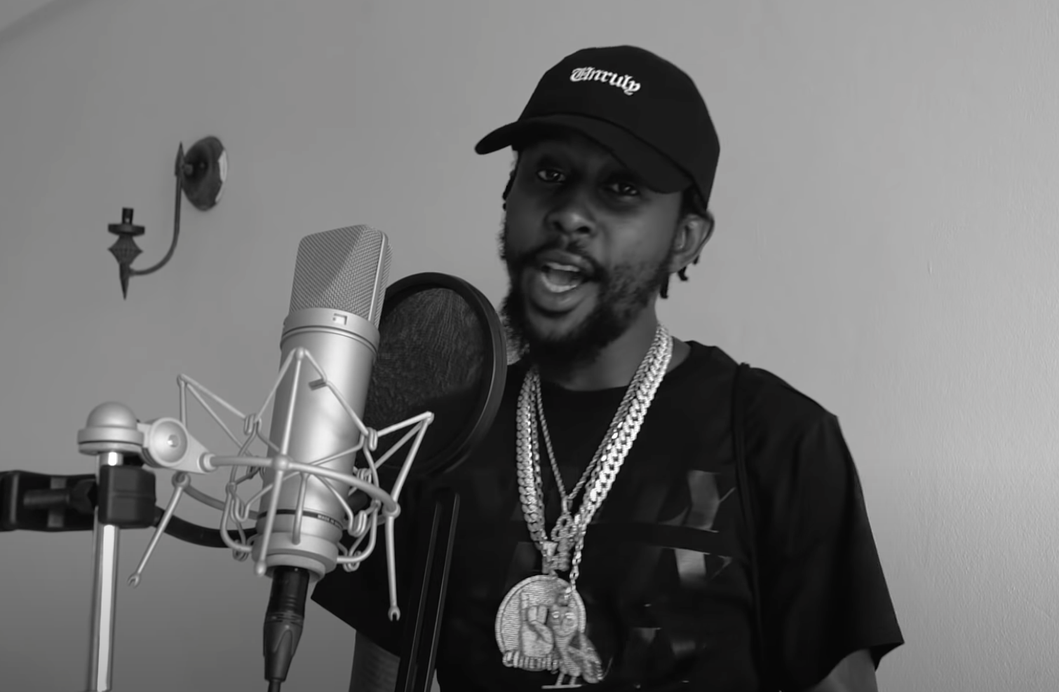 Popcaan Gives Black-&-White Visual Treatment To "Medal" - GRM Daily
