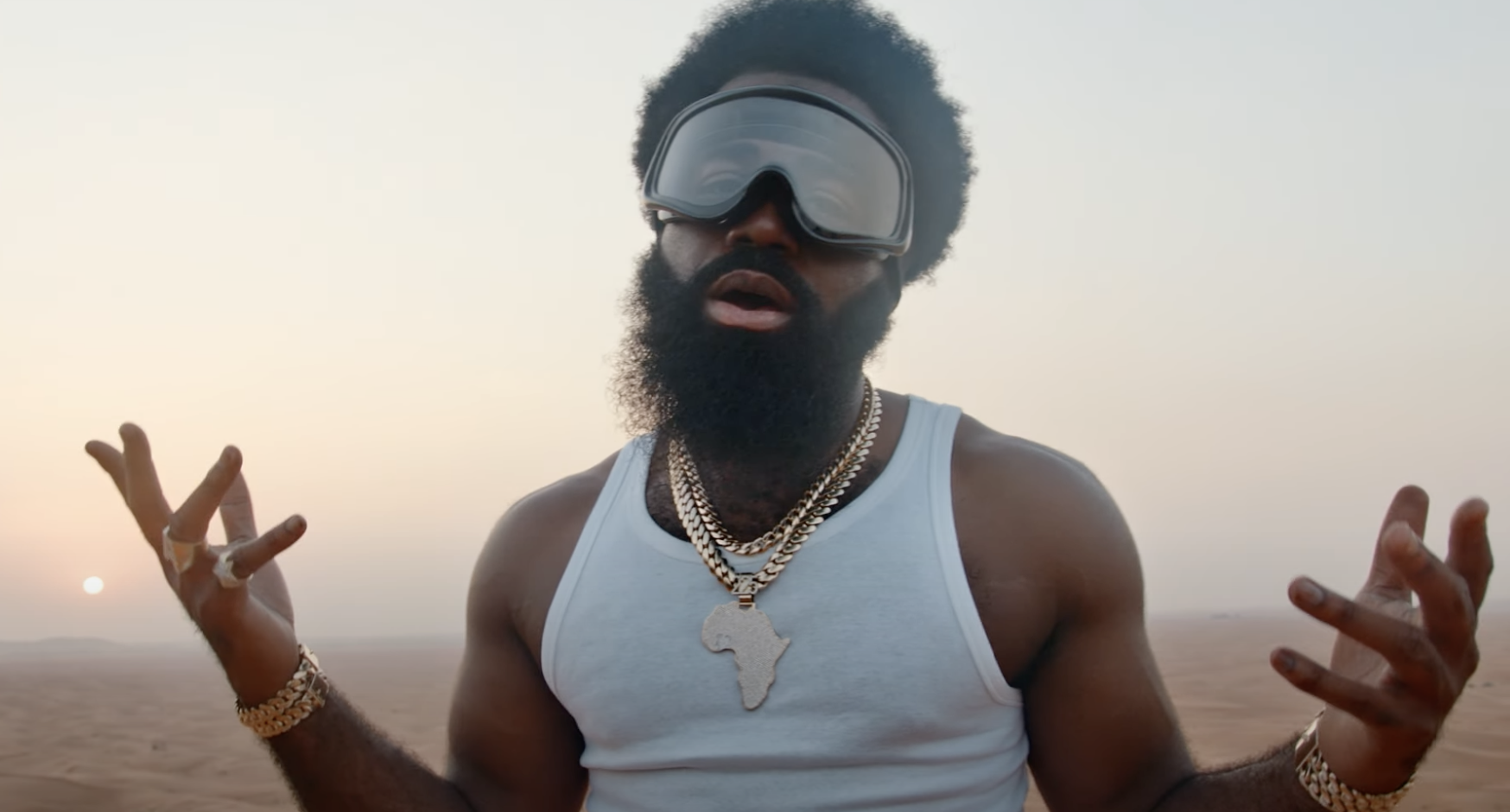 Afro B Flies Out To Dubai In Feel-Good Visuals For "Bluffin" With Kizz ...