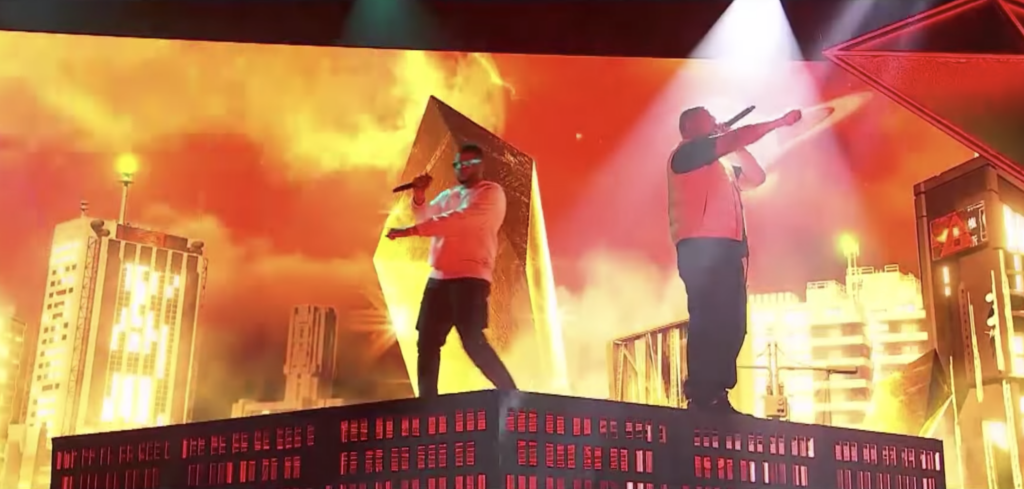 K Trap & Blade Brown give lively performance at Rated Awards 2022 - GRM ...