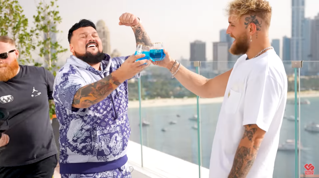 Charlie Sloth challenges Jake Paul to an insane $250K tattoo stunt ...