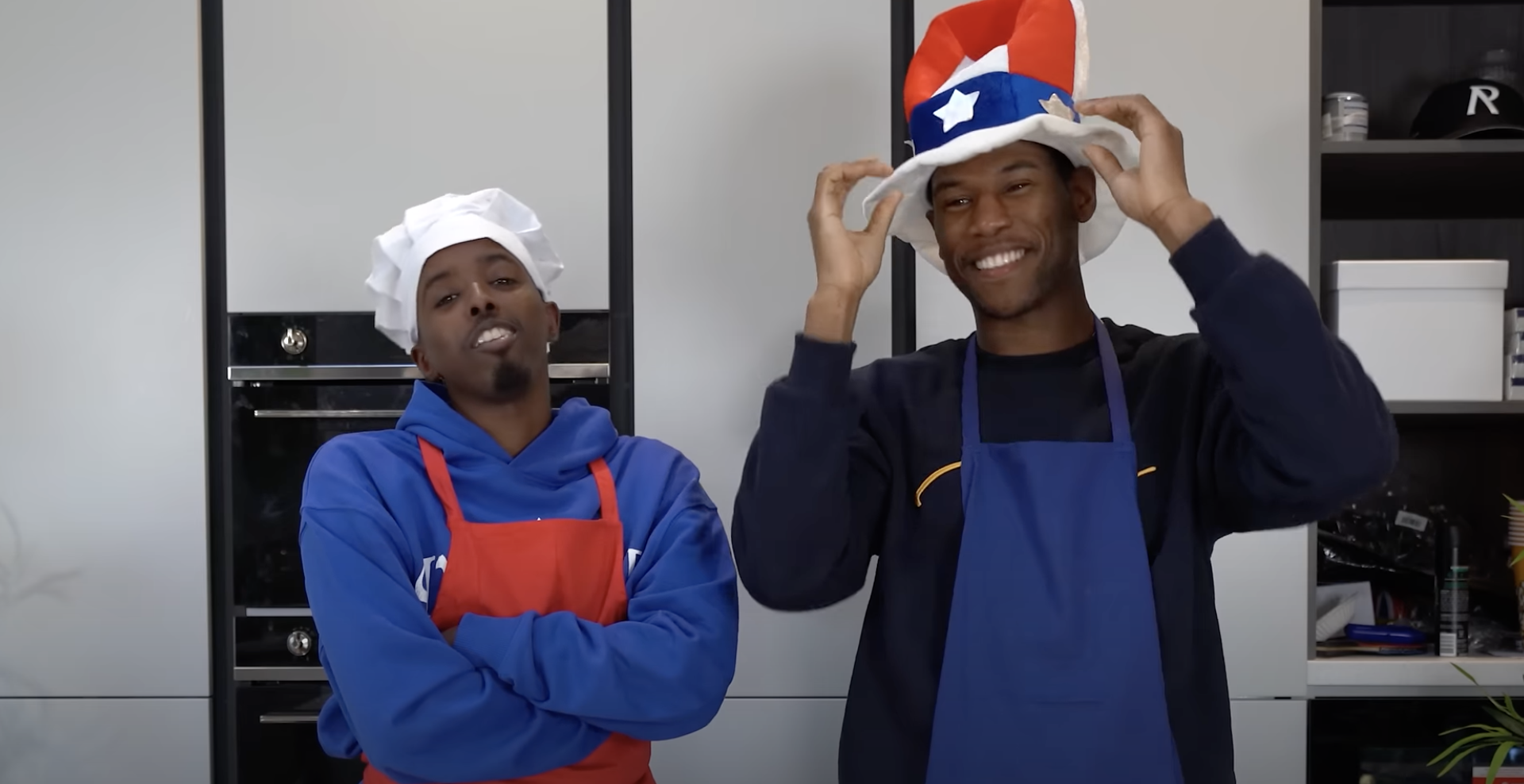 Aj & Kenny show off their baking skills in a 30-minute cook-off ...