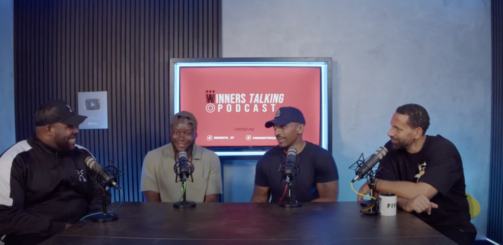 Rio Ferdinand & Joel Beya chop it up on latest 'Winners Talking Podcast ...