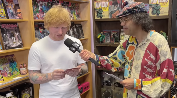 Ed Sheeran goes down memory lane in new interview with Nardwuar - GRM Daily