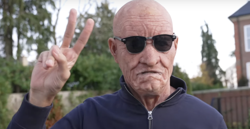 Niko Omilana Dresses Up As An Old Man For 24 Hours In Hilarious New ...
