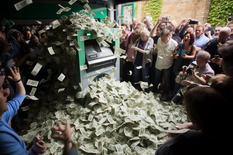 This cash machine in East London has been giving people double their ...