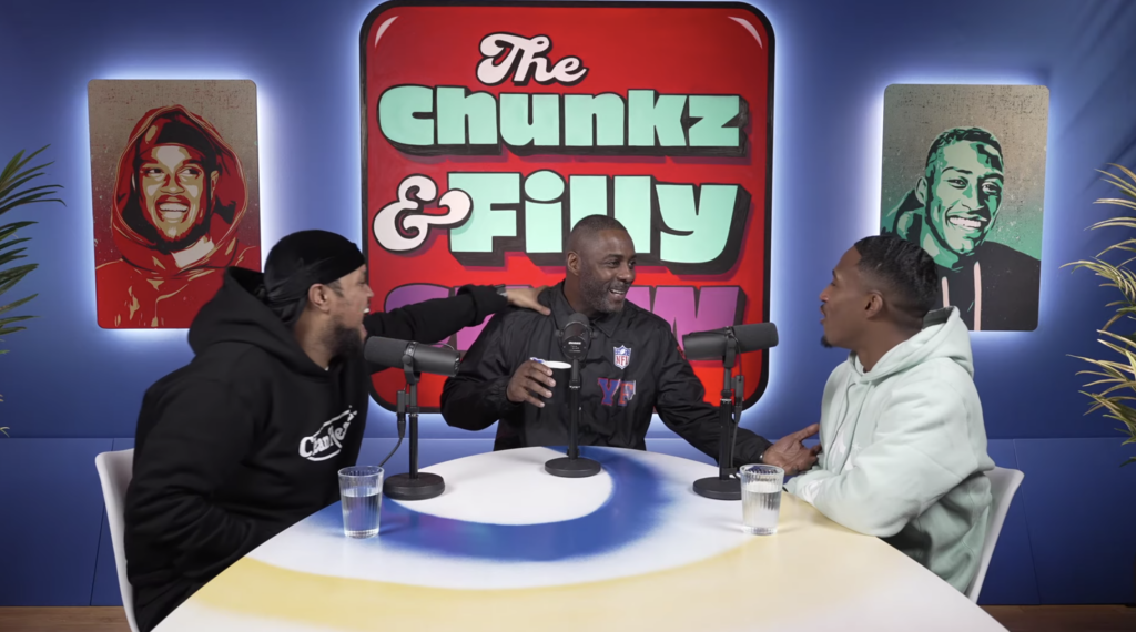 Idris Elba joins the 'Chunkz & Filly Show' for latest episode - GRM Daily