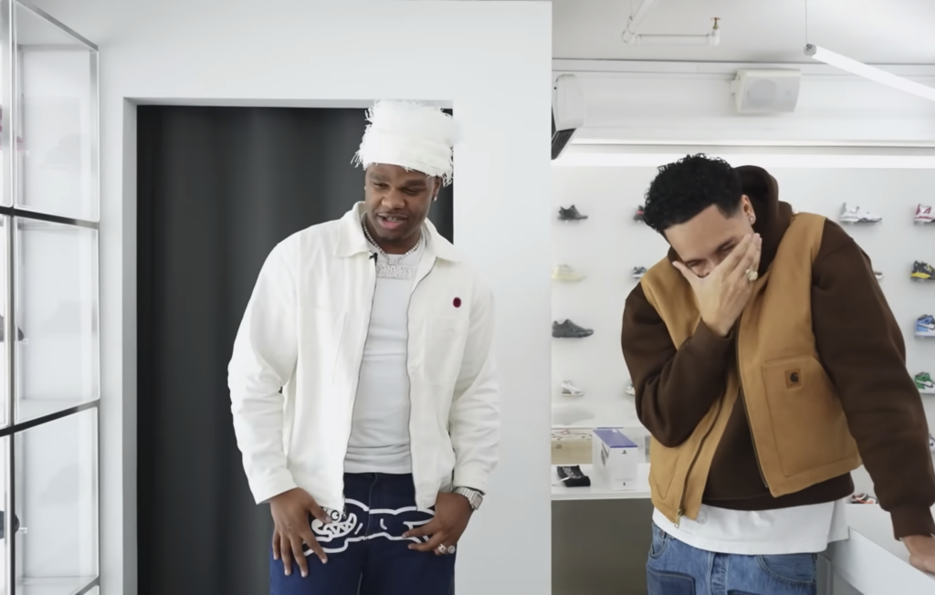 Watch Fridayy go 'Shopping For Sneakers' with Kick Game - GRM Daily