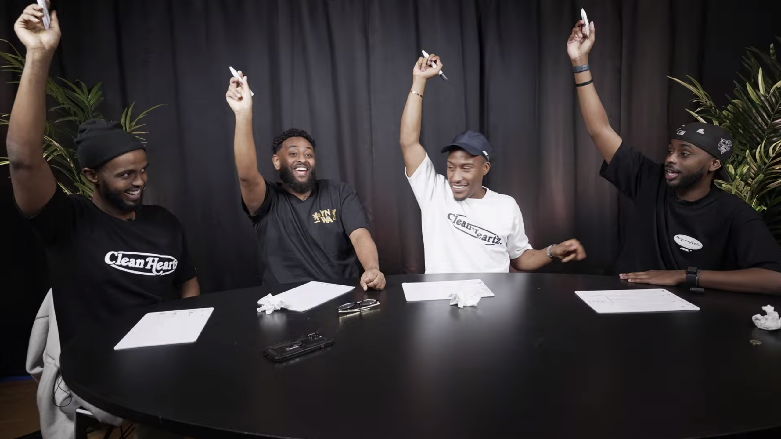 Yung Filly, Darkest Man, Sharky & Fu Izzy play The Alphabet Game