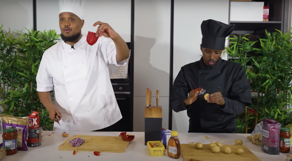 AJ Shabeel & Chunkz have a cook off with cheap ingredients - GRM Daily