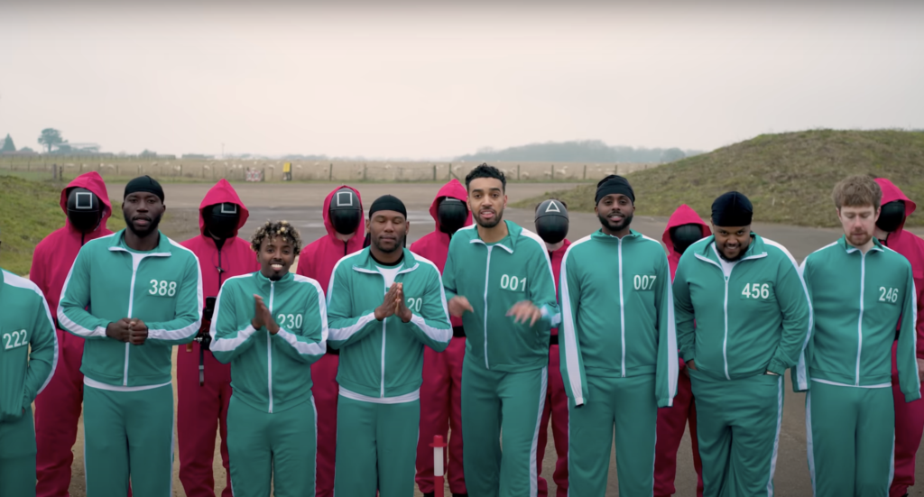Beta Squad mark return with 'Squid Game' in real life video - GRM Daily